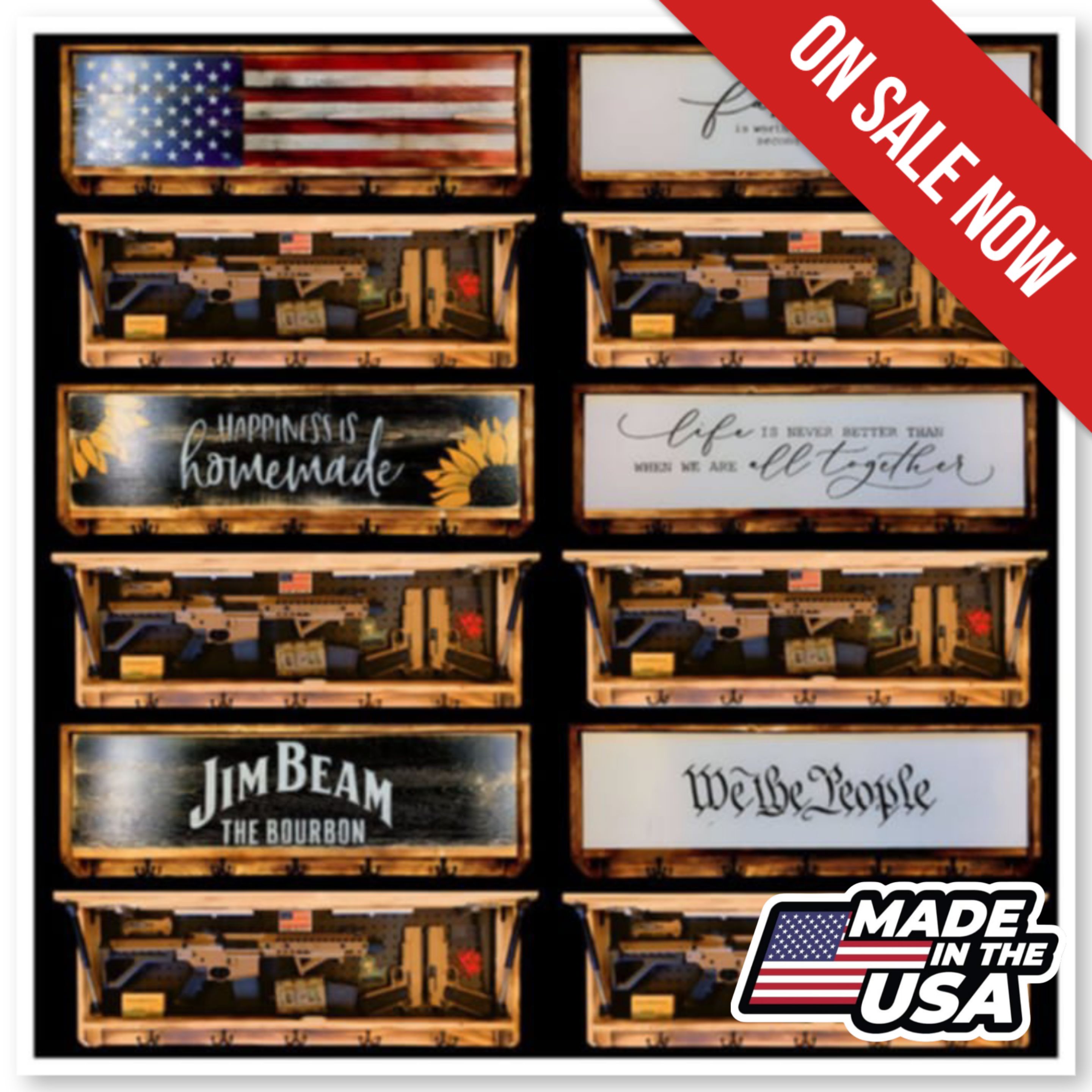 GUN CONCEALMENT COAT RACKS – Farmhouse Store Company LLC